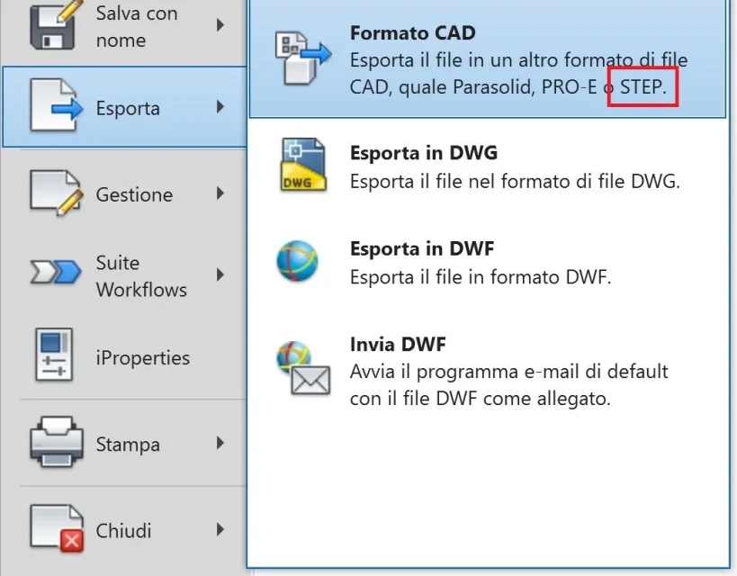 creation of step file | Forum | 3DCAD.news